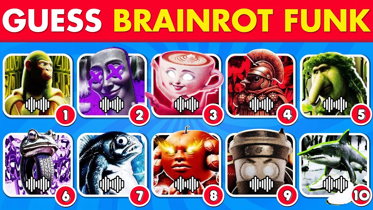 Guess ITALIAN BRAINROT ANIMALS FUNK Edition | Tralalero Tralala Funk ...