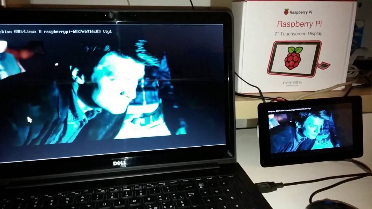 UV4L raspidisp driver in action & Rpi screen sharing over the web with ...