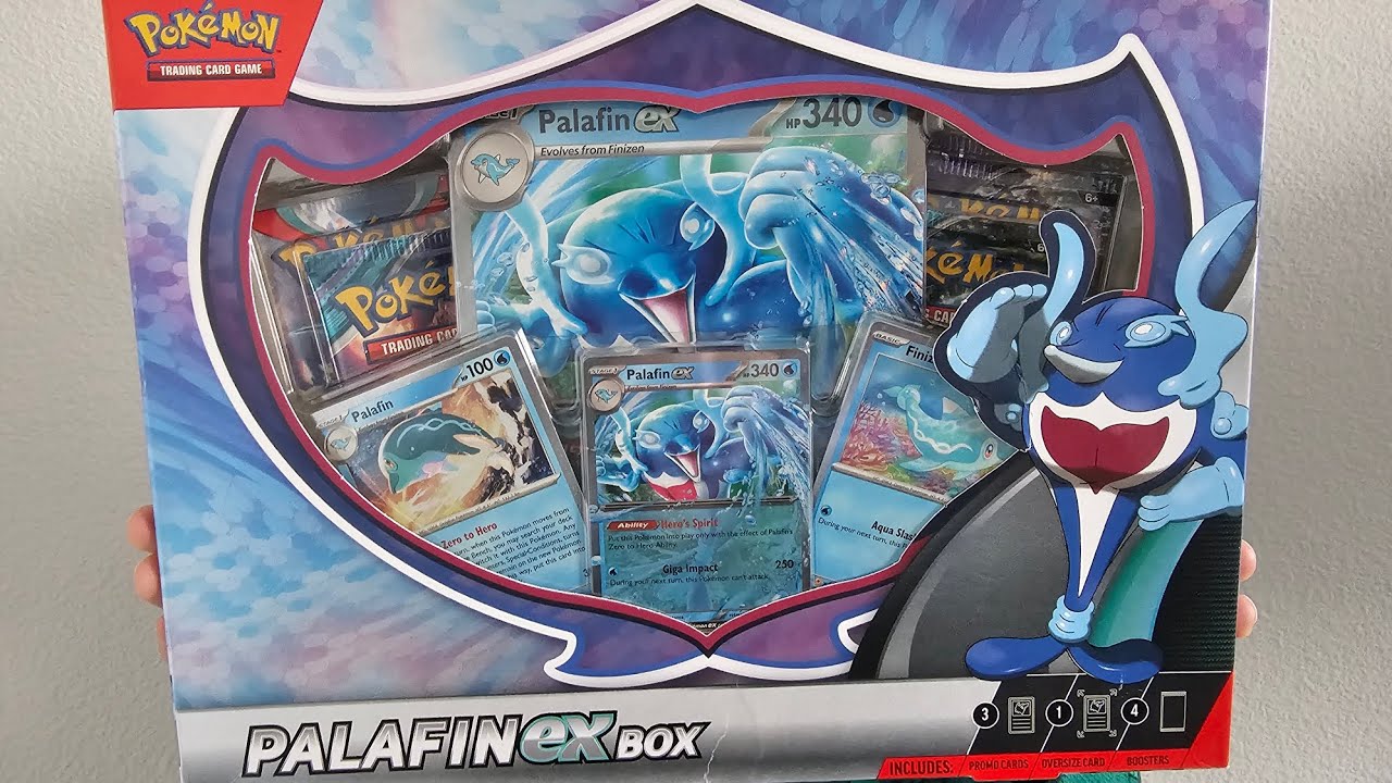 Opening Palafin EX Box! Pulling Gold Full Art Charizard EX - 228/197 ...