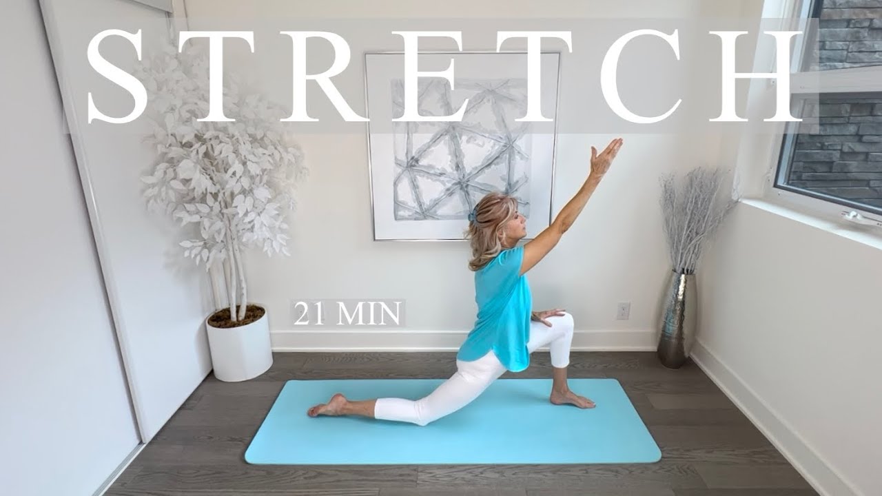 21 MIN STRETCH - TAKE TIME FOR YOU! - YouTube
