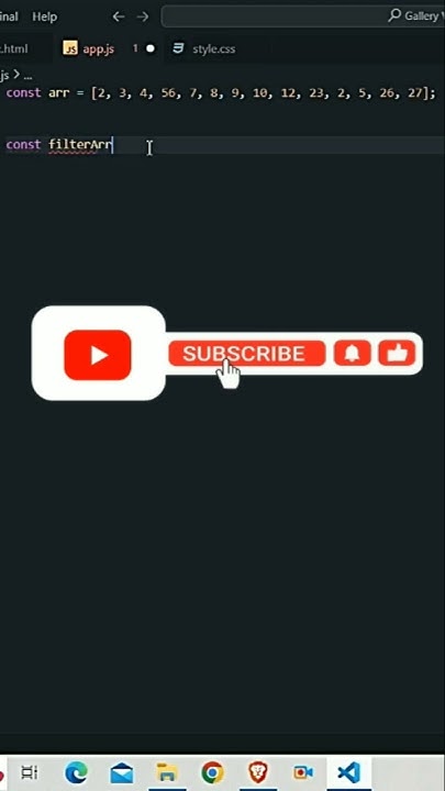 Filter In Js Coding Coder Programming Codinglover Shorts Trending Viral Youtube 2340
