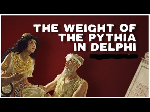 The Weight of the Pythia in Delphi - YouTube