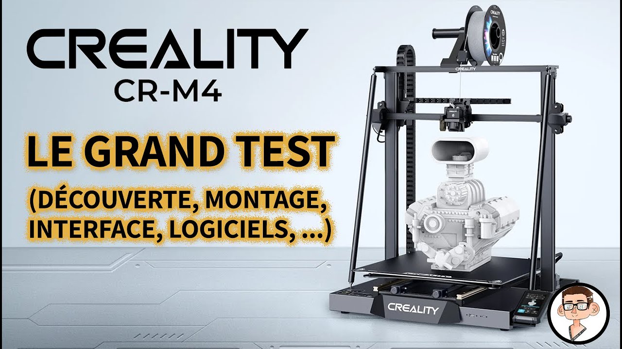 Creality CR-M4 : Le grand test (découverte, montage, interface ...