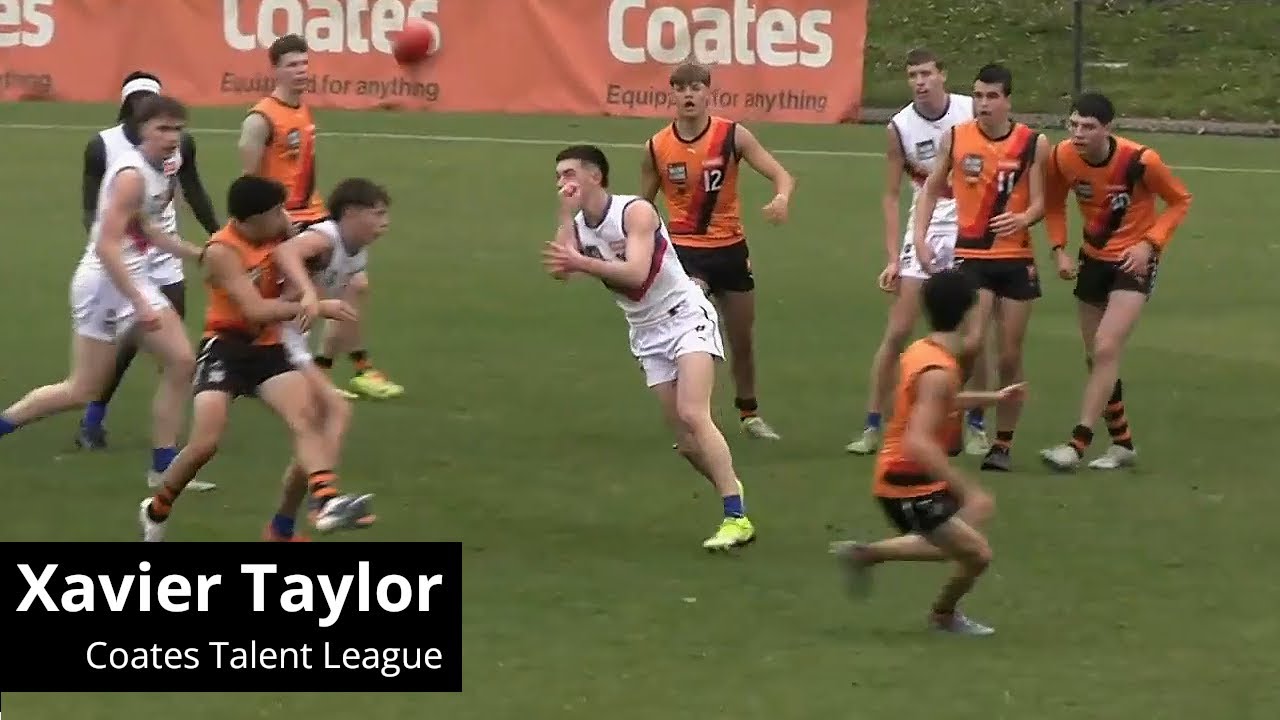 Xavier Taylor - Talent League Round 17 - YouTube