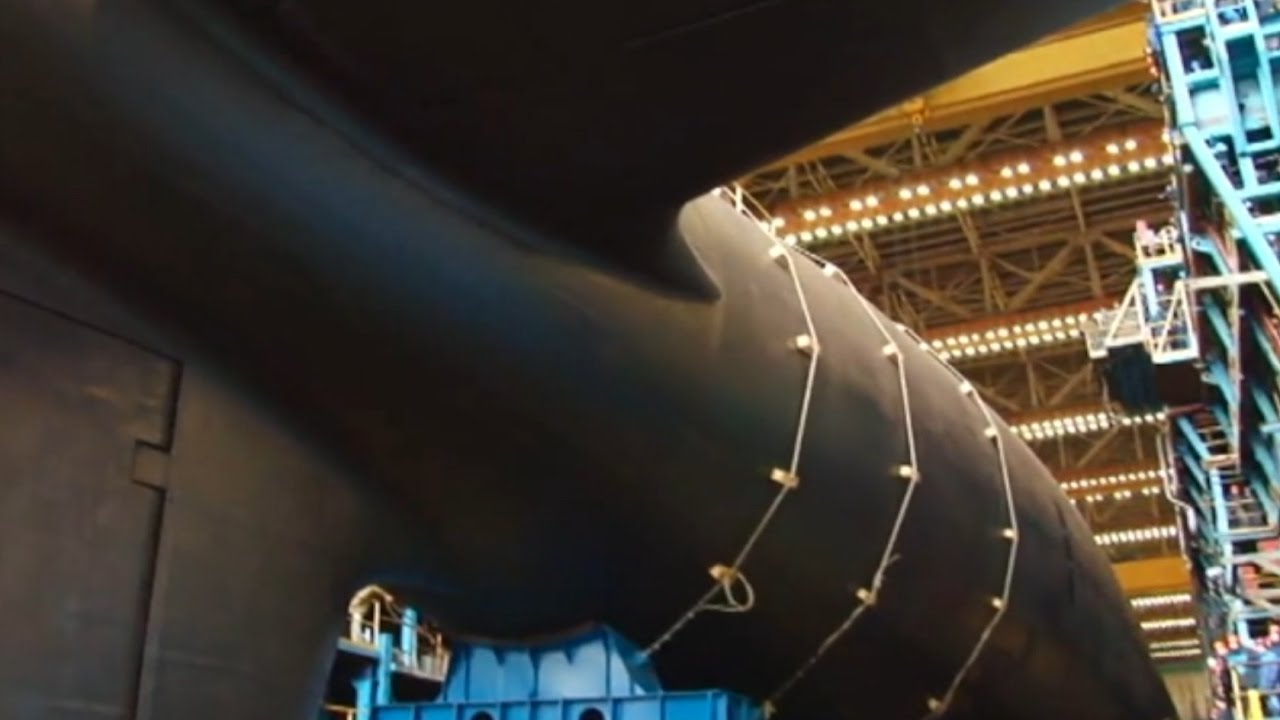Russia launches second Yasen-class submarine - YouTube