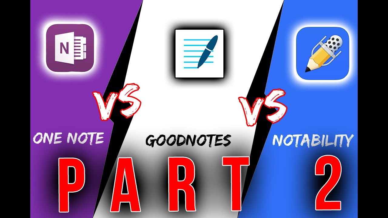 Notability vs OneNote vs GoodNotes | iPad Pro [Teil 2] - YouTube