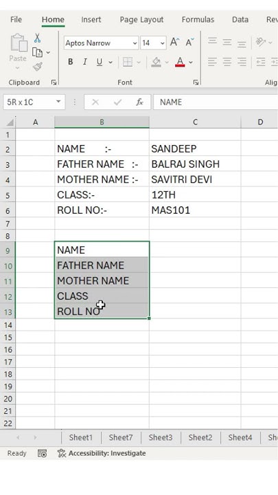 COLON TRICKS IN EXCEL #combinedata #exceltech #exceltips #dataanalysis #excelworld #exceltricks ...