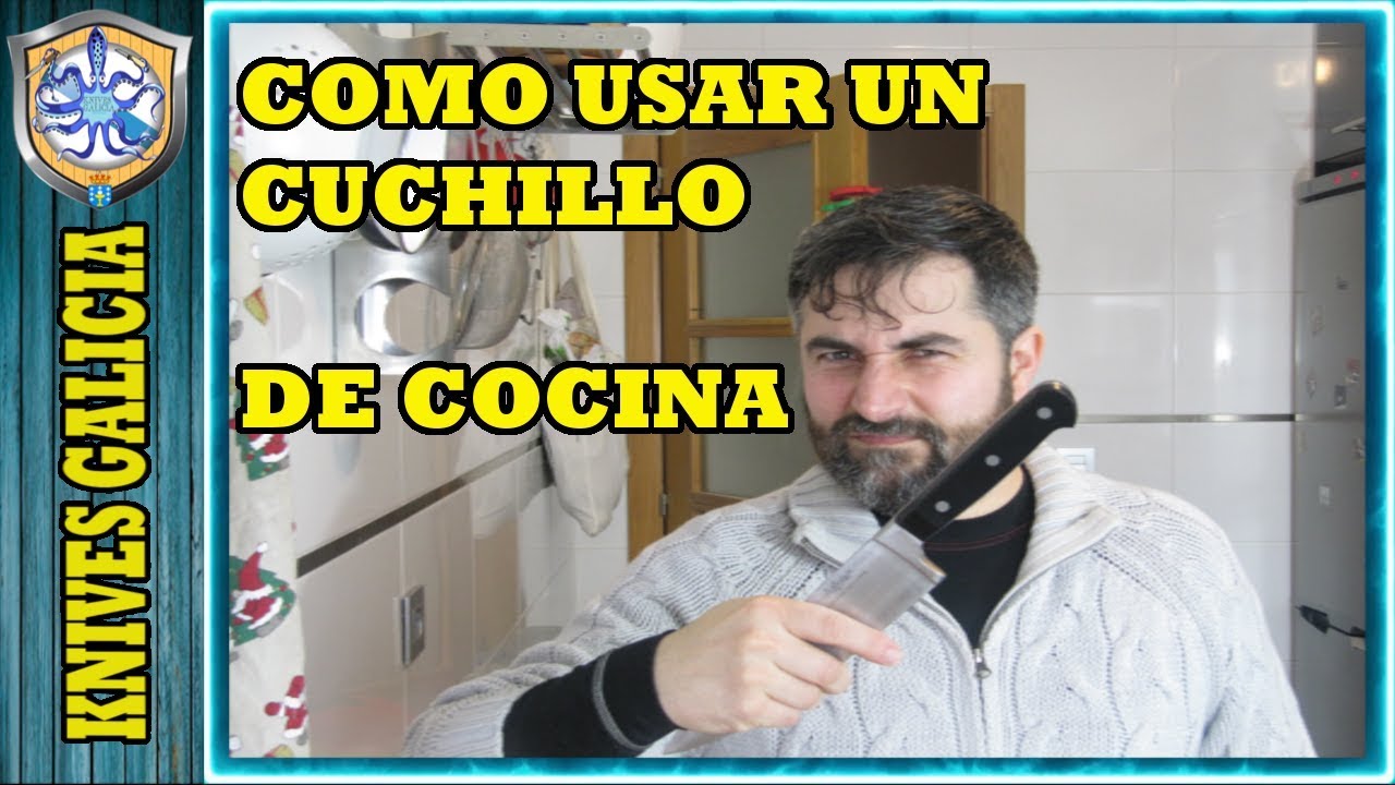 Como Usar Un Cuchillo De Cocina | Técnicas De Corte De Chef | Trucos De ...