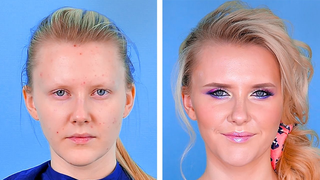 6 INCREDIBLE MAKEUP TUTORIALS FOR BEGINNERS - YouTube