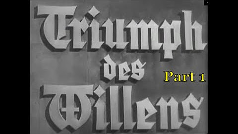 Triumph of the Will (1935) full movie with commentary - YouTube