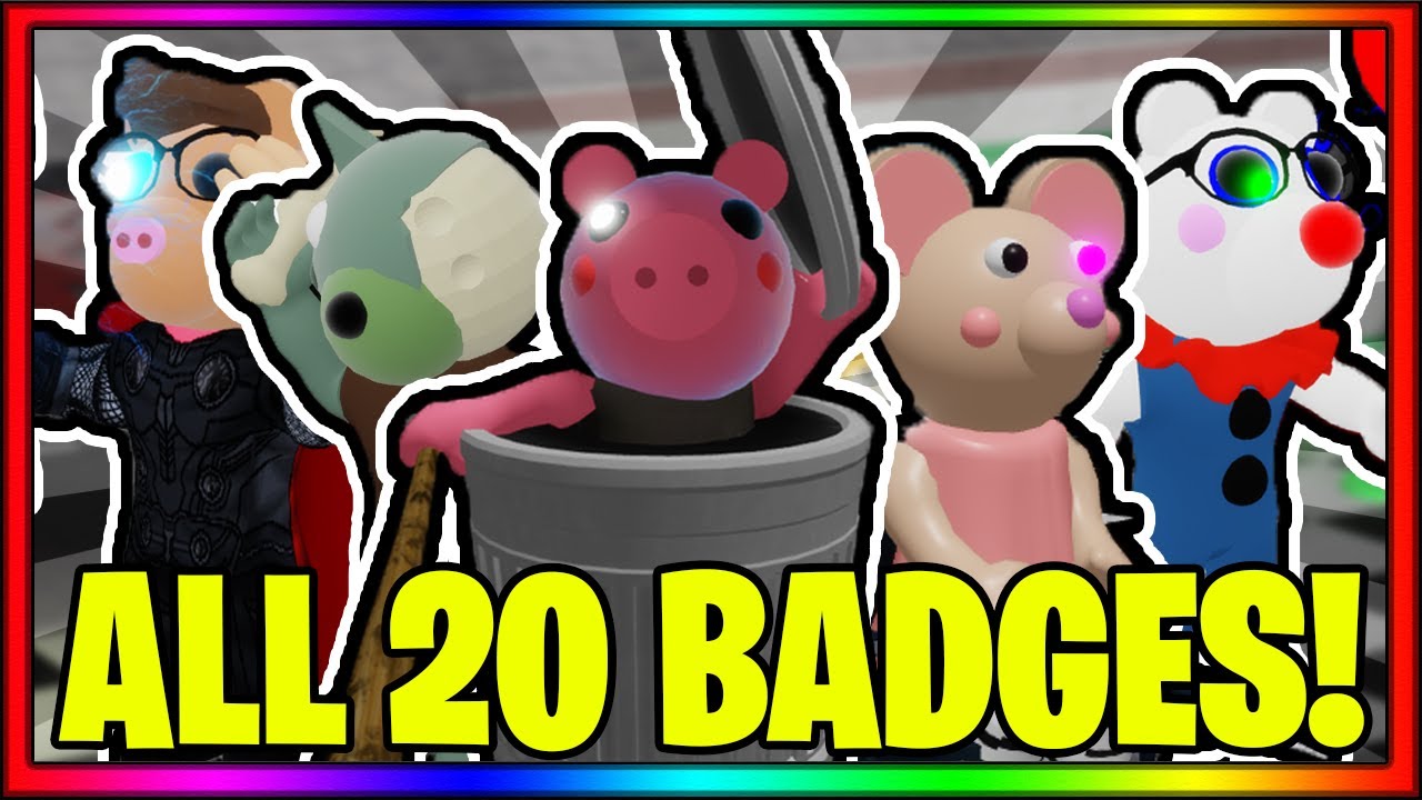 How to get ALL 20 BADGES in PIGGY BOOK 2 ROLEPLAY || Roblox - YouTube