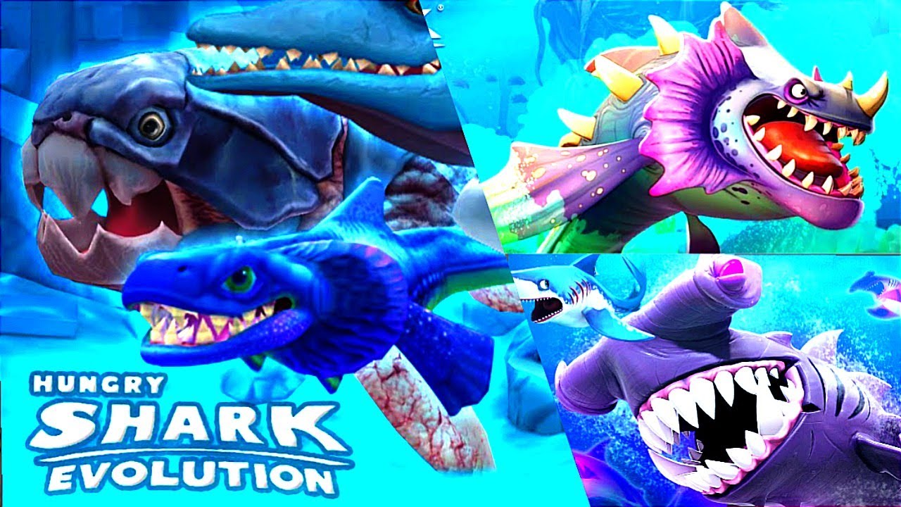 HUNGRY SHARK EVOLUTION SHARK ACTION GAMES - YouTube