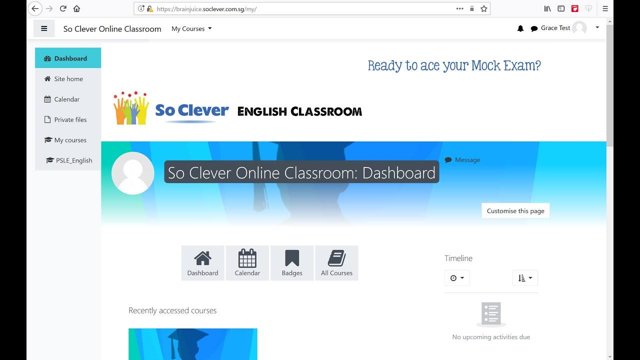 How to log in and complete your English Oral Mock Exams with Teacher ...