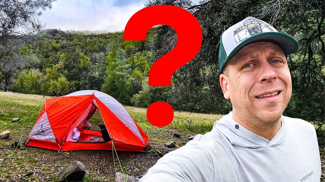 Henry Coe State Park Backpacking + Tent Visitors ⛺ - YouTube