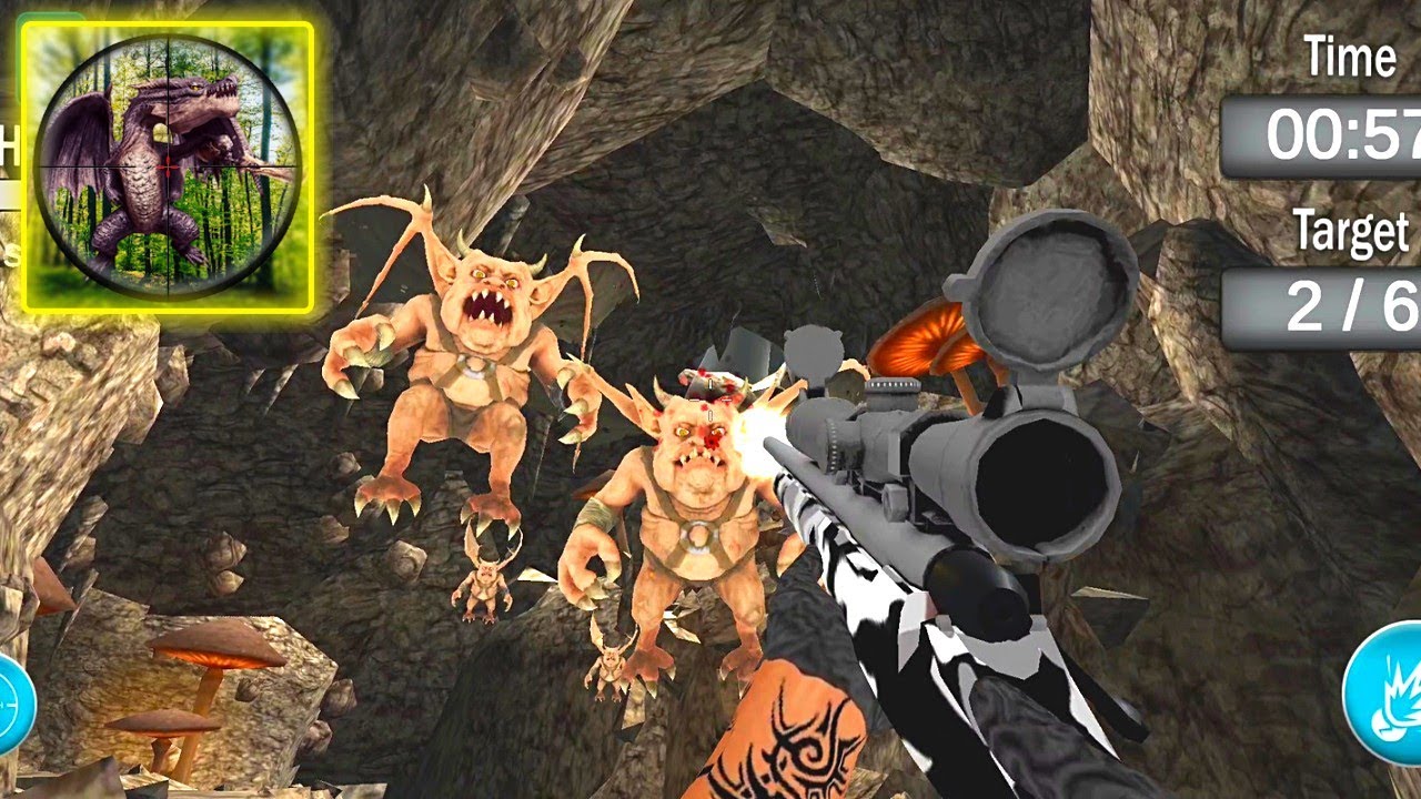 Sniper Monster Giant Shooting #1 (POTATO AIM!) | Android Gameplay - YouTube