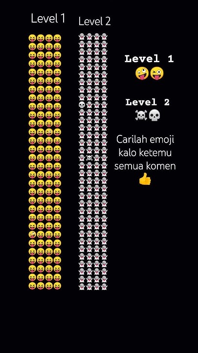 tantangan mencari emoji yg bisa hebat banget deh👍😃😃💢💯 - YouTube