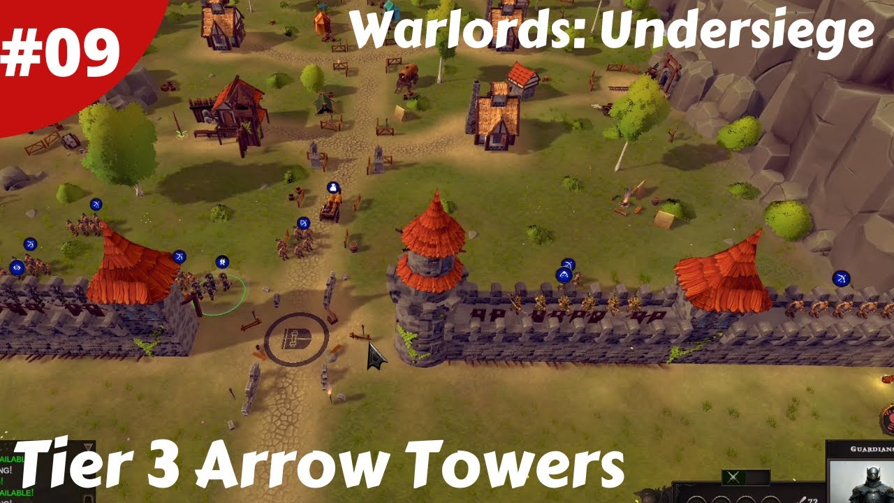 Tier 3 Arrow Towers & Watcher Archers - Pre Early Access - Warlords ...