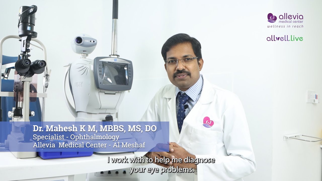 Dr. Mahesh KM, MBBS, MS, DO (Specialist - Ophthalmology) at Allevia ...