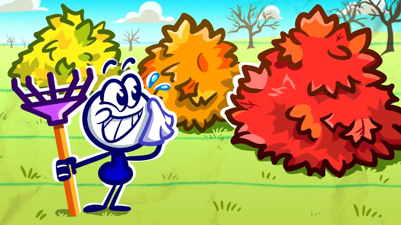 "Fall By Myself" Leave Me Alone! | Pencilmation Cartoons! - YouTube