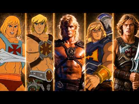 11 (Every) Variant of He-Man Ever - Explained - Master Of The Universe Multi-verse