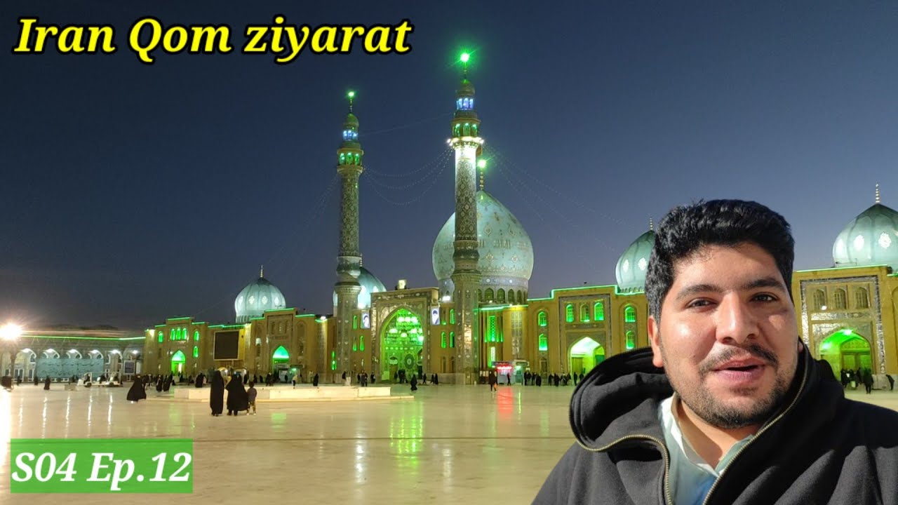 Iran Qom city full ziyarat | S04 Ep.12 | Pakistan to Iran by Air travel ...