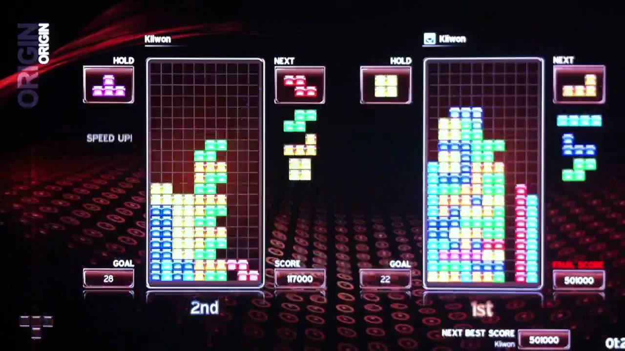 Tetris PSN / PS3 Origin (Highscore: 501000) - YouTube