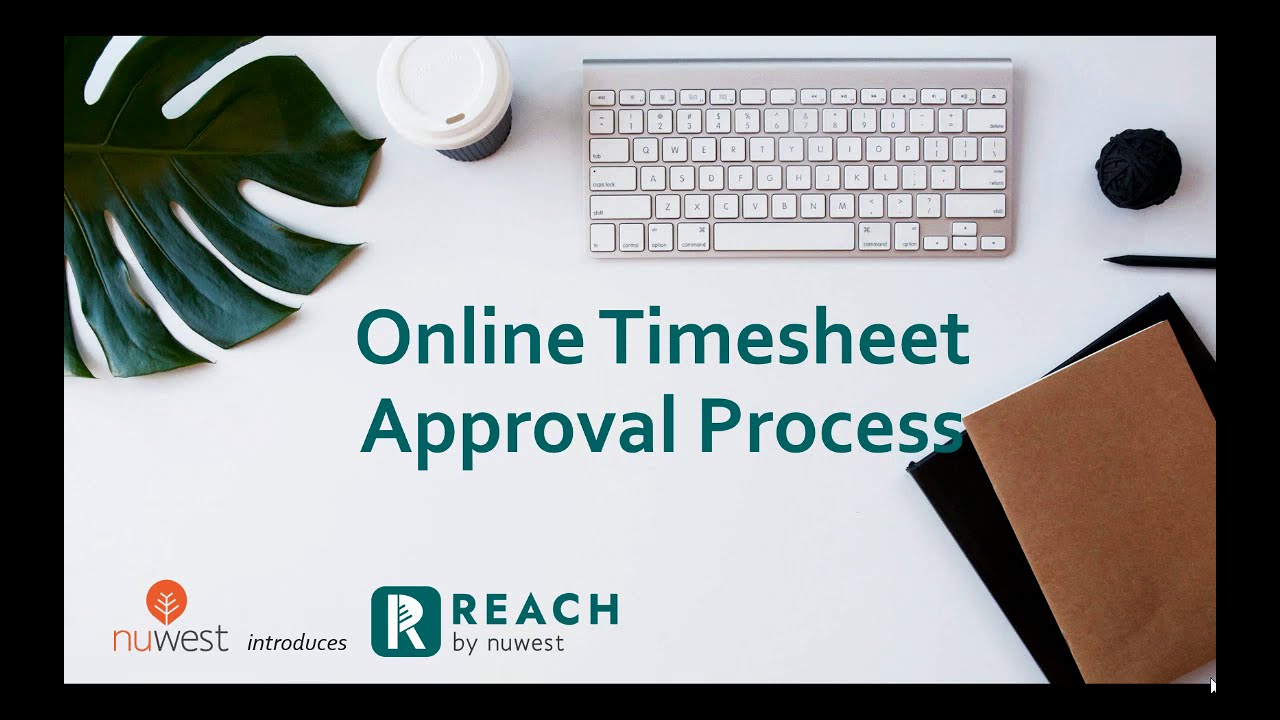 Online Timesheet Approval Process - YouTube