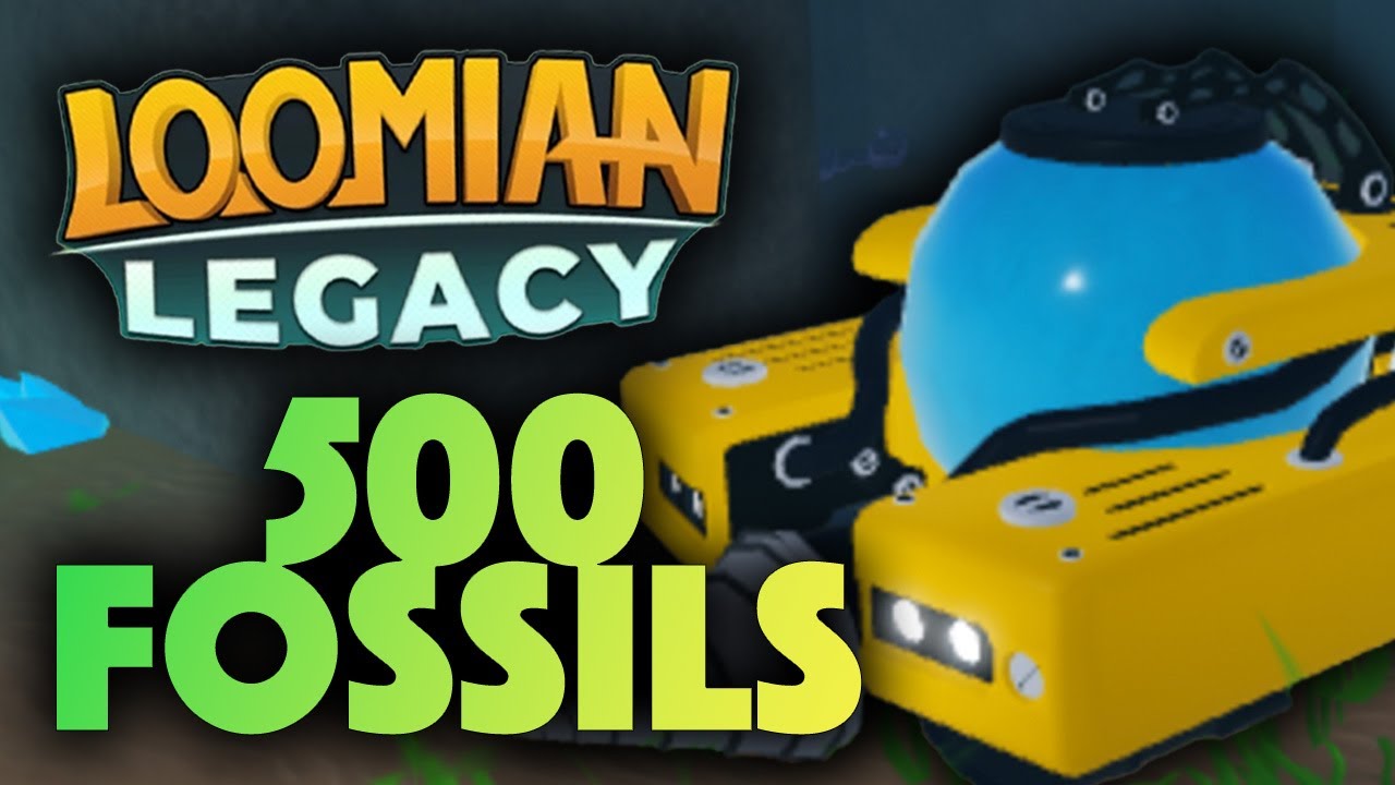 LOOMIAN LEGACY FOSSIL HUNTING!!! | Loomian Legacy (Live 🔴) - YouTube