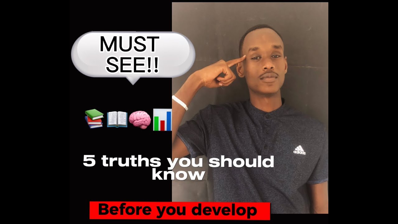 Five truths you must learn to develop..! - YouTube