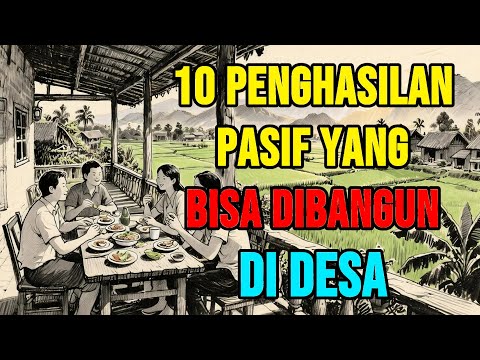 10 Sumber Penghasilan Pasif yang Bisa Dibangun di Desa