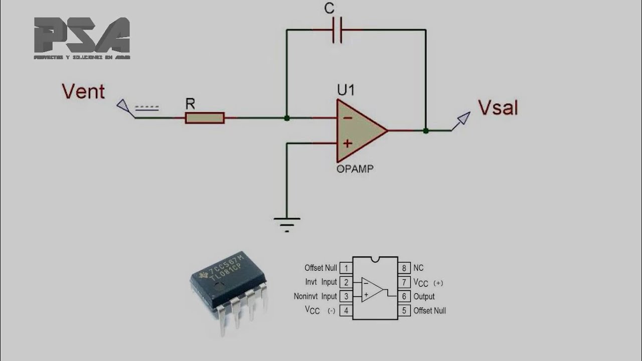 Filtros activos y el amplificador operacional - YouTube