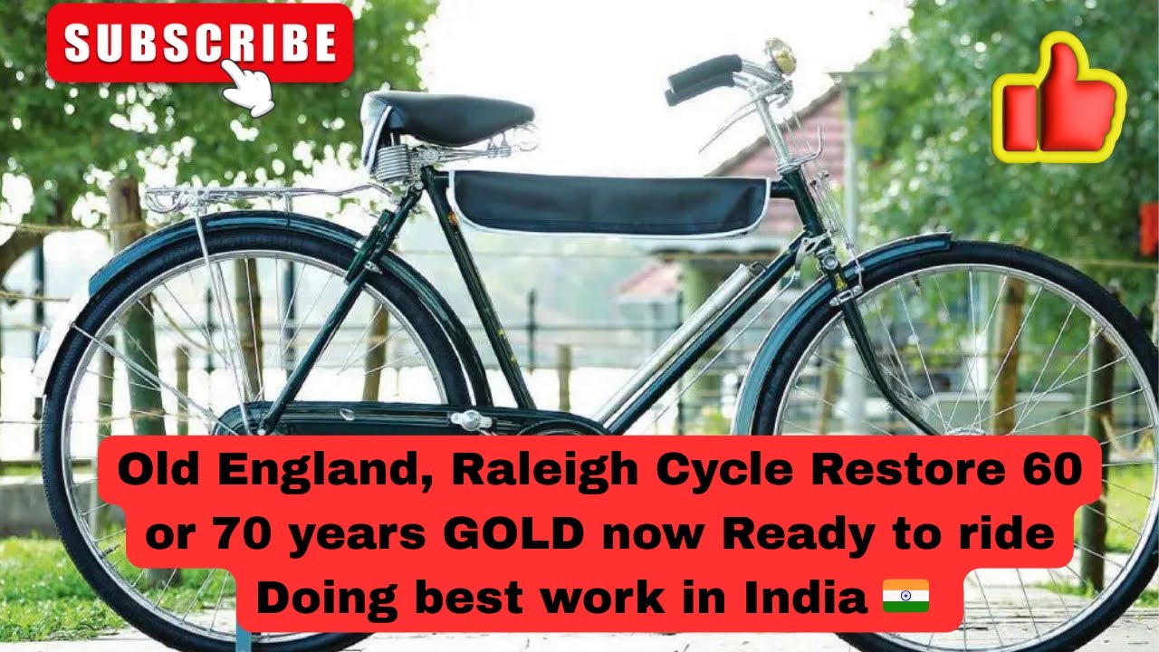 Old England, Raleigh Cycle Restore 60 or 70 years GOLD now Ready to ...
