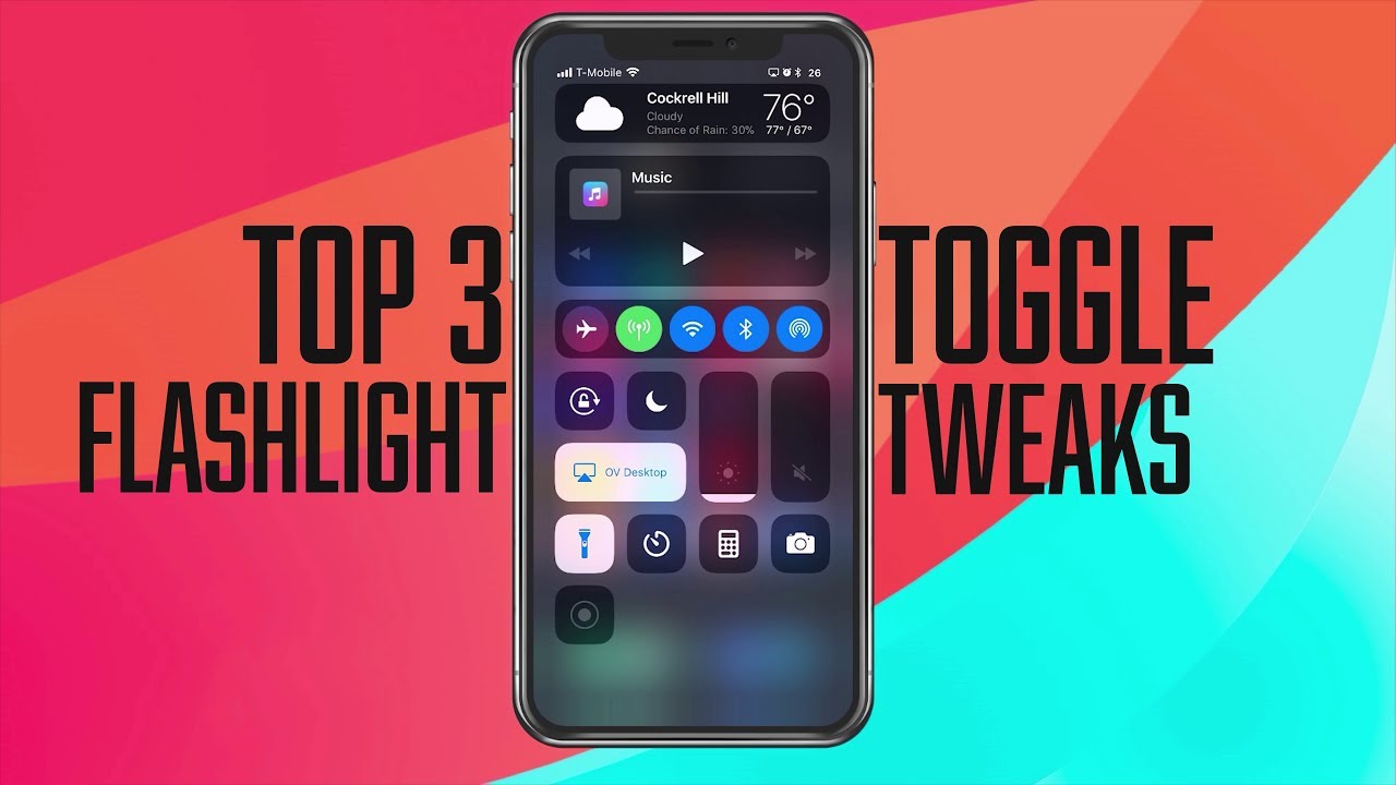 Top 3 Flashlight Toggle Tweaks! - YouTube
