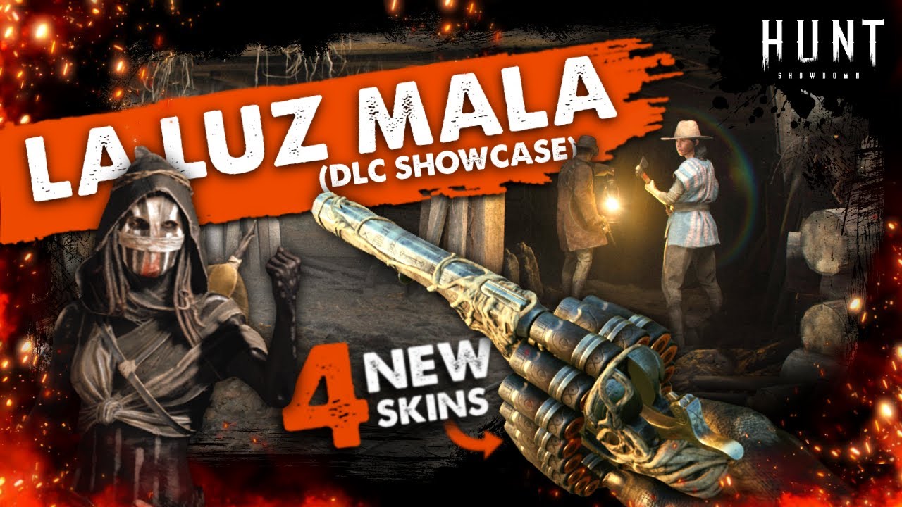 "LA LUZ MALA" DLC skin pack gameplay! (HUNT: Showdown DLC Showcase ...