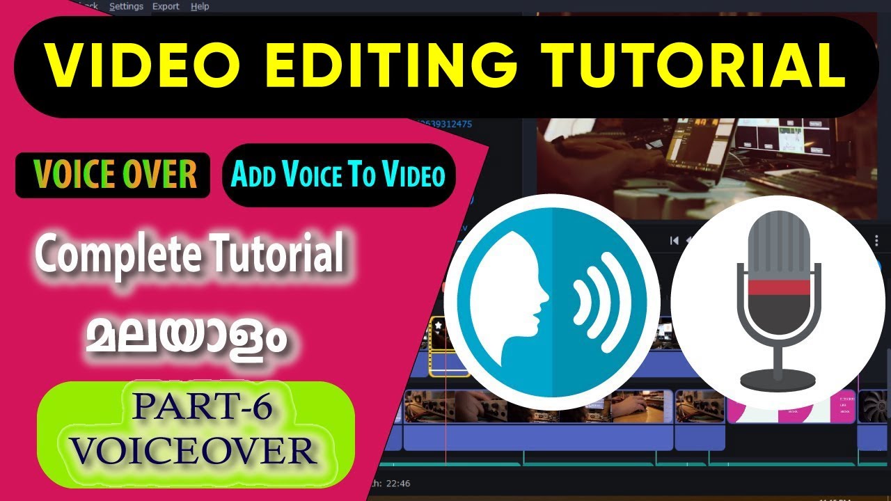 Record a voice over for Video | Audio Dubbing | Voice over using Movavi ...