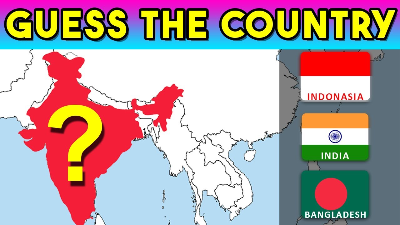 Guess the Country on the Map? | Geo Challenge!🌎 - YouTube