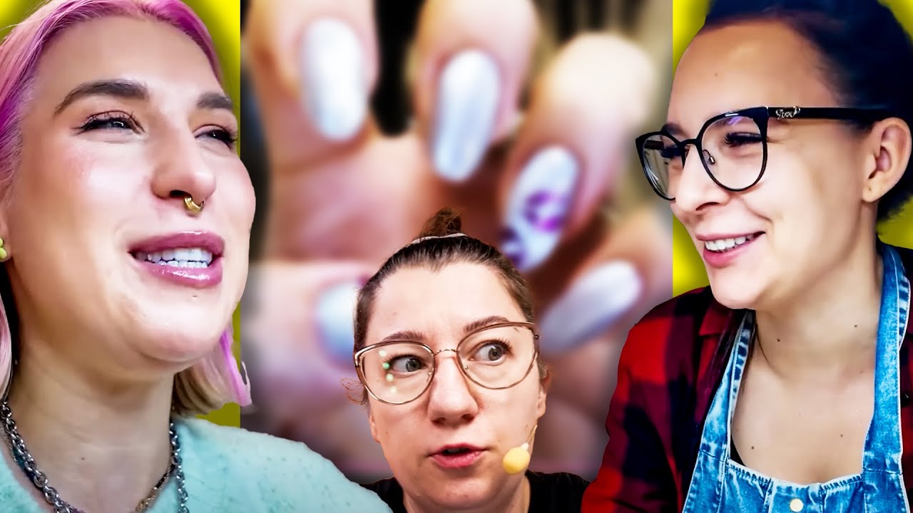 AGATA NAPRAWIA PAZNOKCIE AGNIESZKI GRZELAK | QULOO KOMENTUJE - YouTube