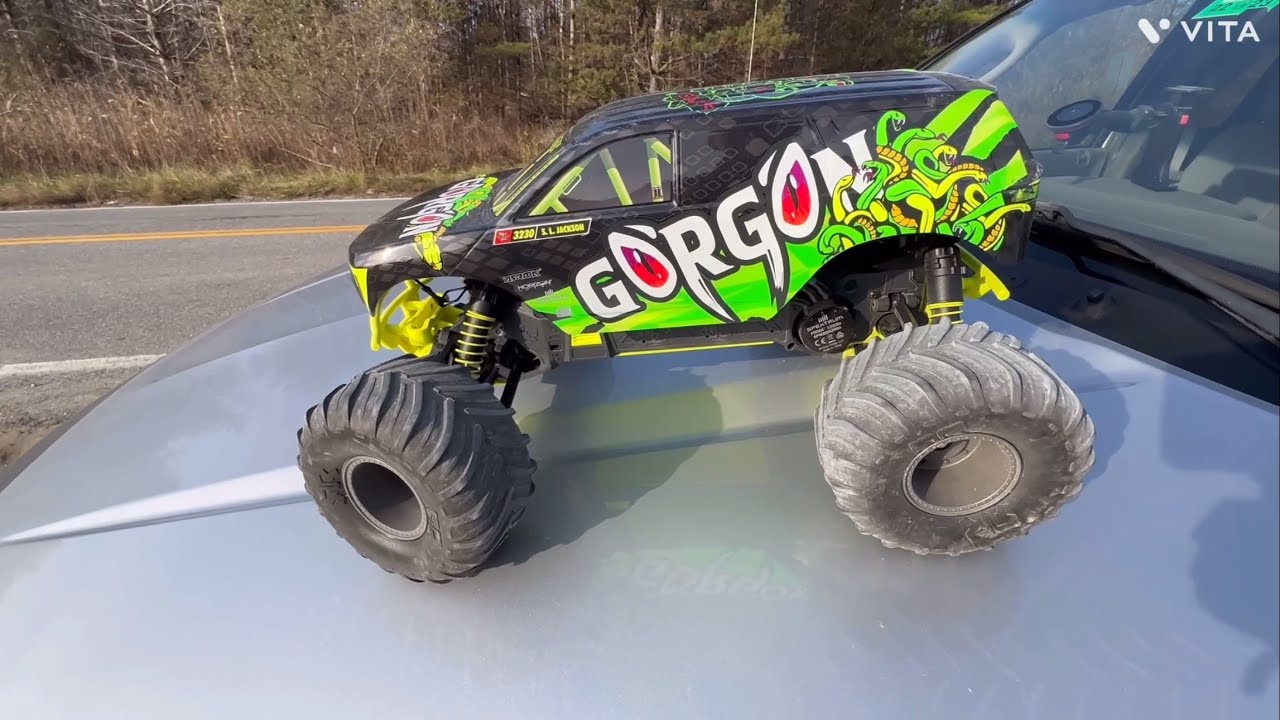 Arma Gorgon 3s brushless first rip 3200kv - YouTube
