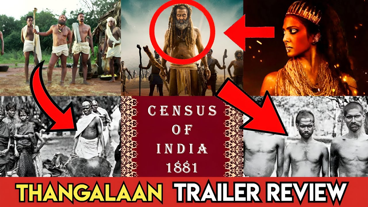Thangalaan Trailer | Review | Breakdown | Decode | Vikram | Pa Ranjith ...