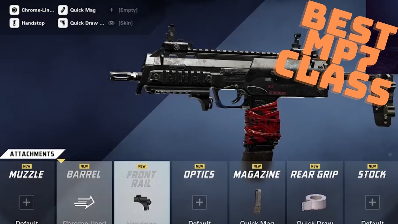 The Best MP7 Class in xDefiant! - YouTube