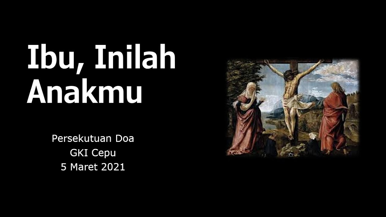 Persekutuan Doa Sore GKI Cepu 5 Maret 2021 - YouTube