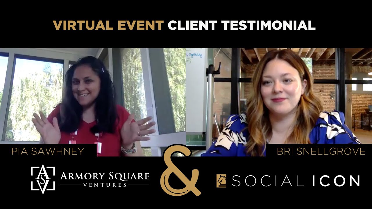 Virtual Event | Client Testimonial with Armory Square Ventures & Social ...