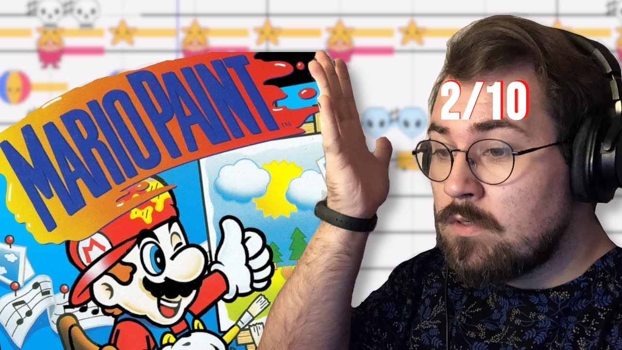 Najgorsza muzyka jaką w życiu zrobiłem (MARIO PAINT MUSIC COMPOSER ...