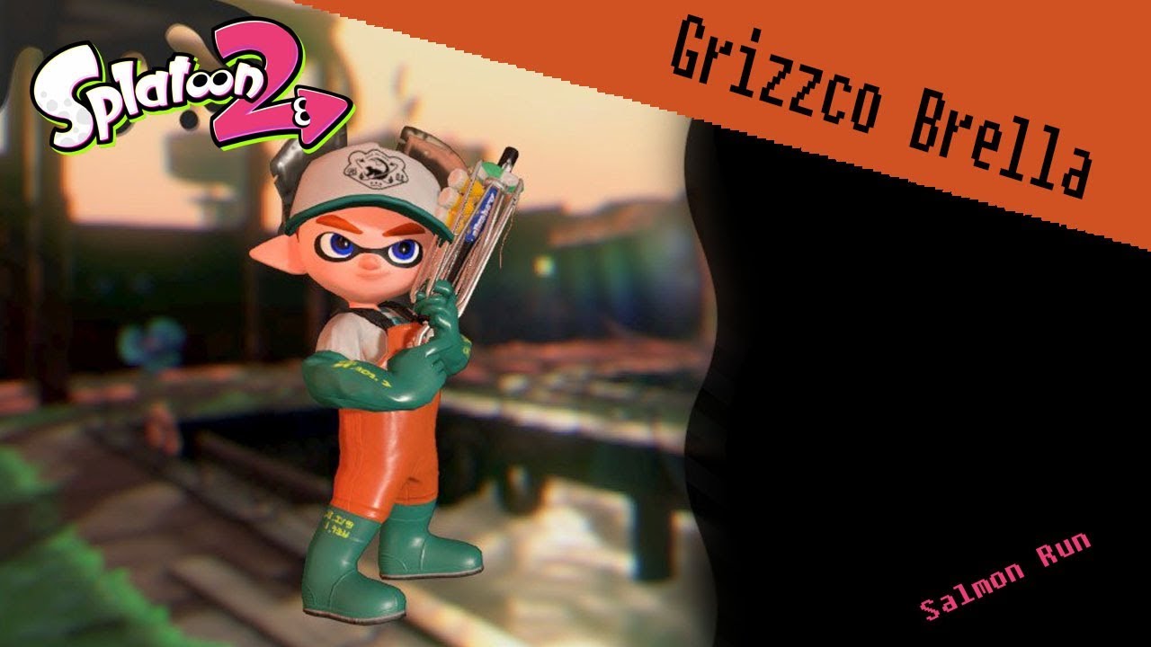Splatoon 2 - GRIZZCO BRELLA (Salmon Run Randomizer) - YouTube