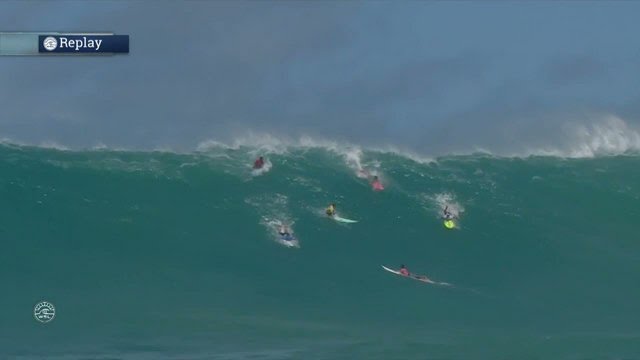 Kala Alexander, Makuakai Rothman Collide at the Eddie - YouTube