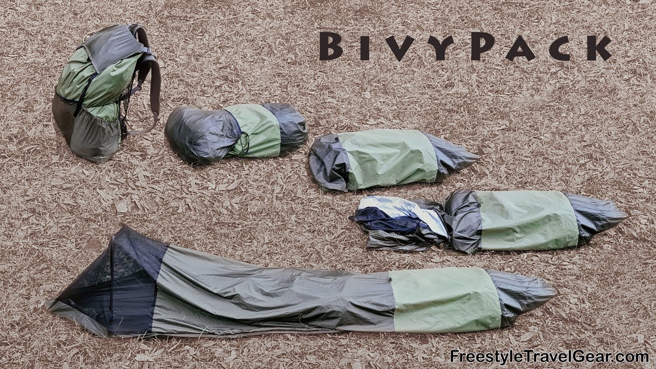 The BivyPack transforms from backpack to bivy-tent - YouTube