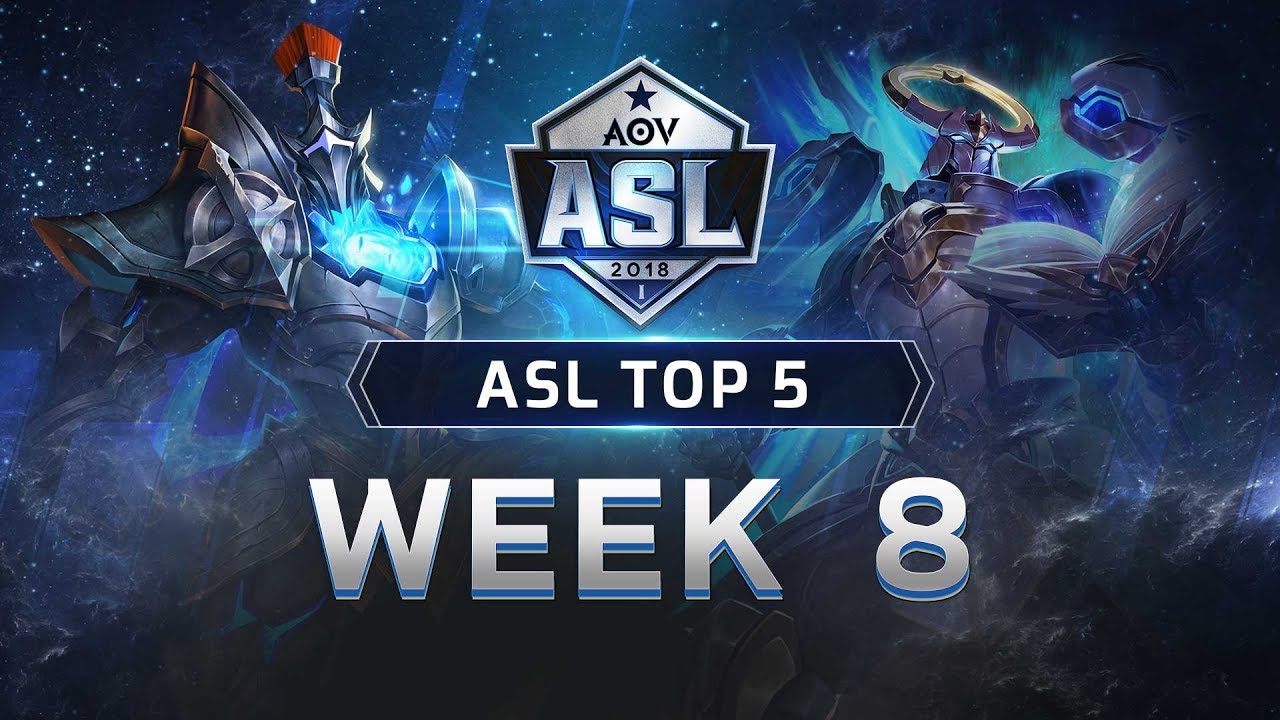 ASL Top 5 week #8 - Garena AOV (Arena of Valor) - YouTube