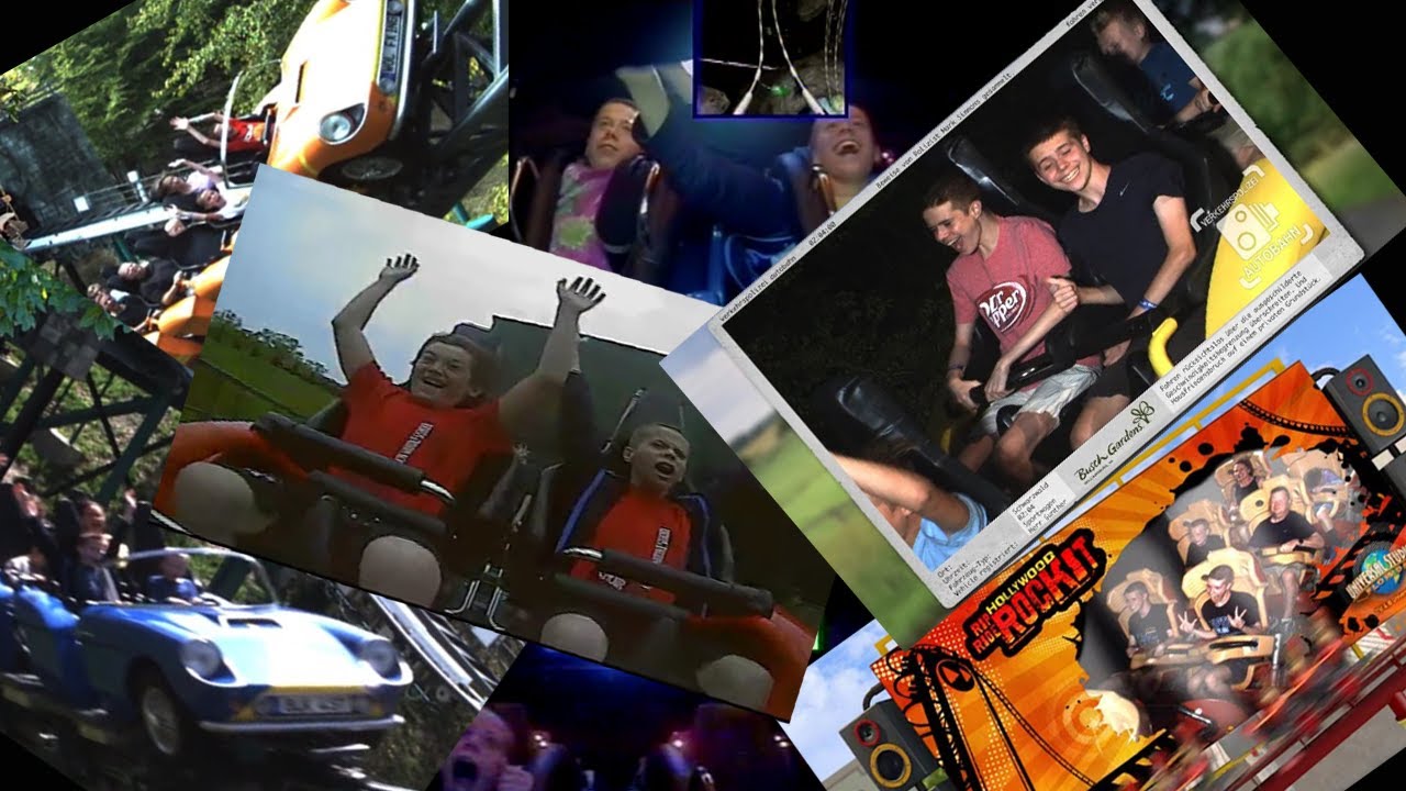 Roller Coaster On-Ride DVD Videos Compilation - YouTube
