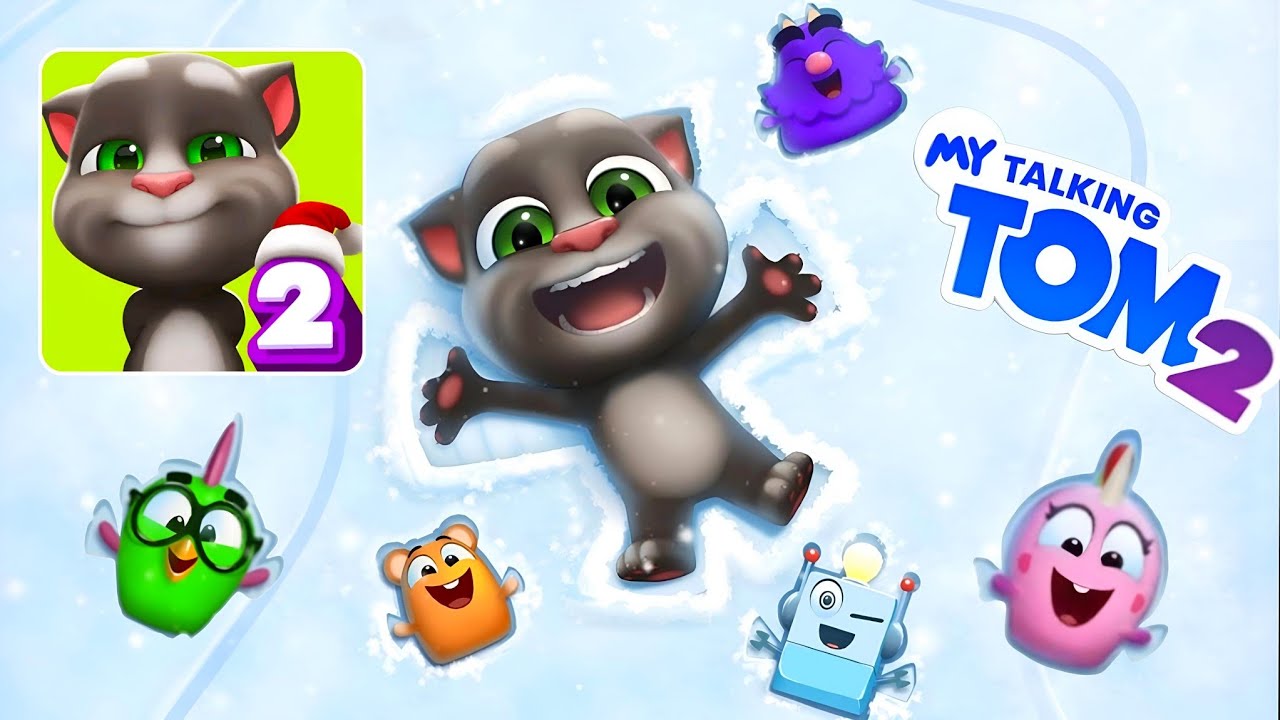 My Talking Tom 2 - Winter 2024 & Christmas Update Gameplay (Android/iOS ...