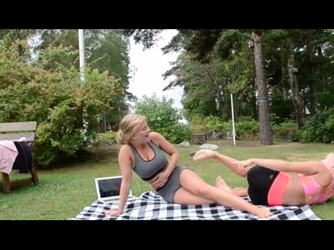 Amazing yoga challenge j house vlogs _ yoga challenge zoella and alfie